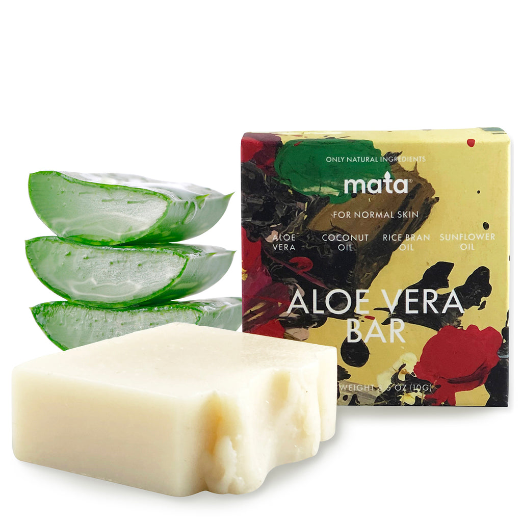 Pure Aloe Vera Hand and Body Soap Bar – Mata USA